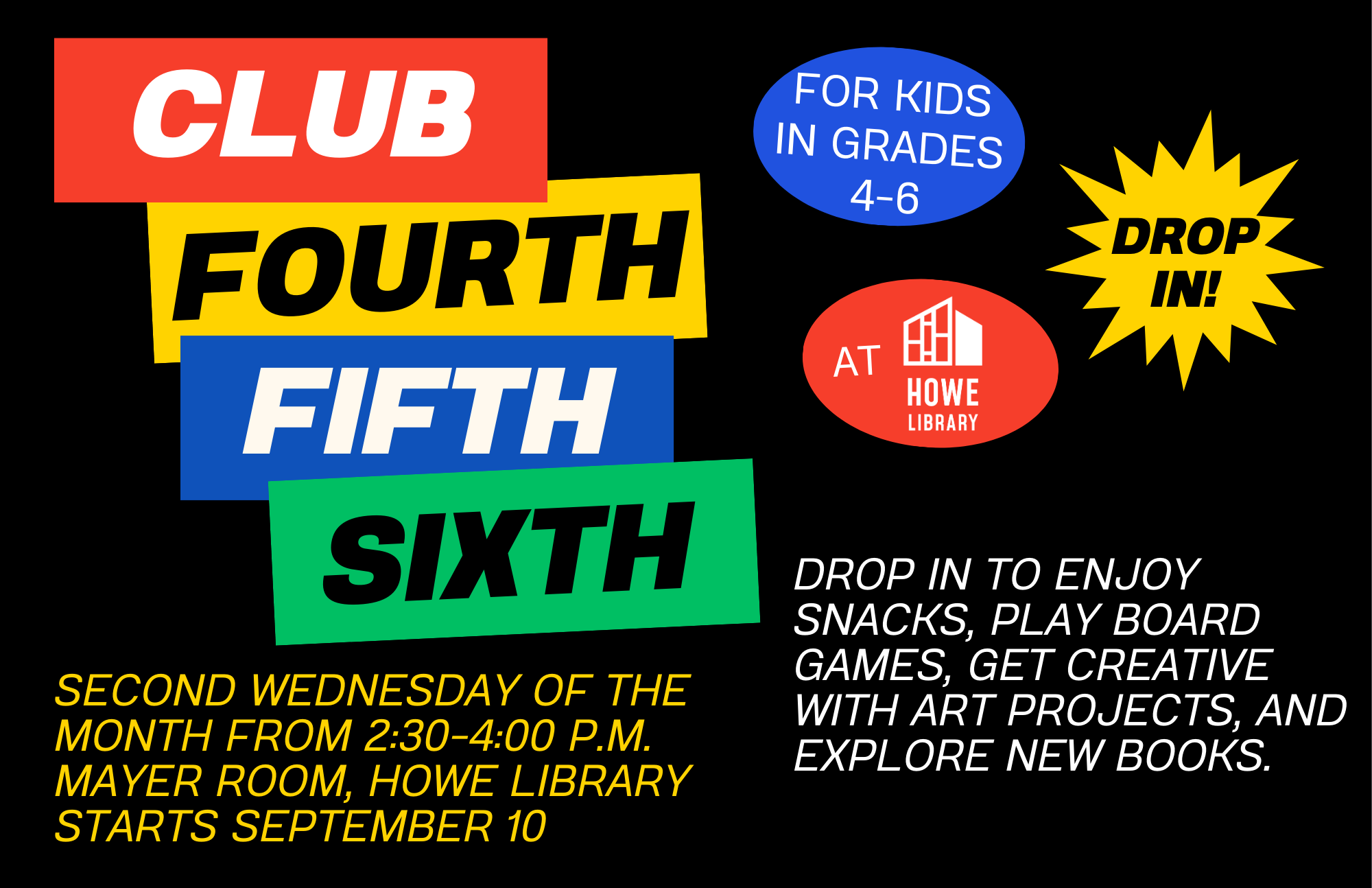 Events & Programs - Howe Library